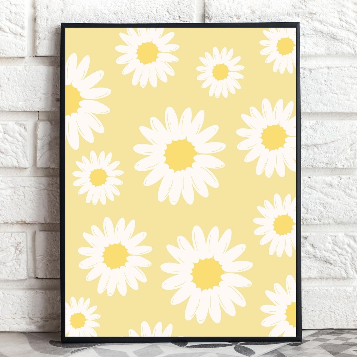 Yellow Danish Pastel Set of 3 Printable Wall Art Soft - Etsy