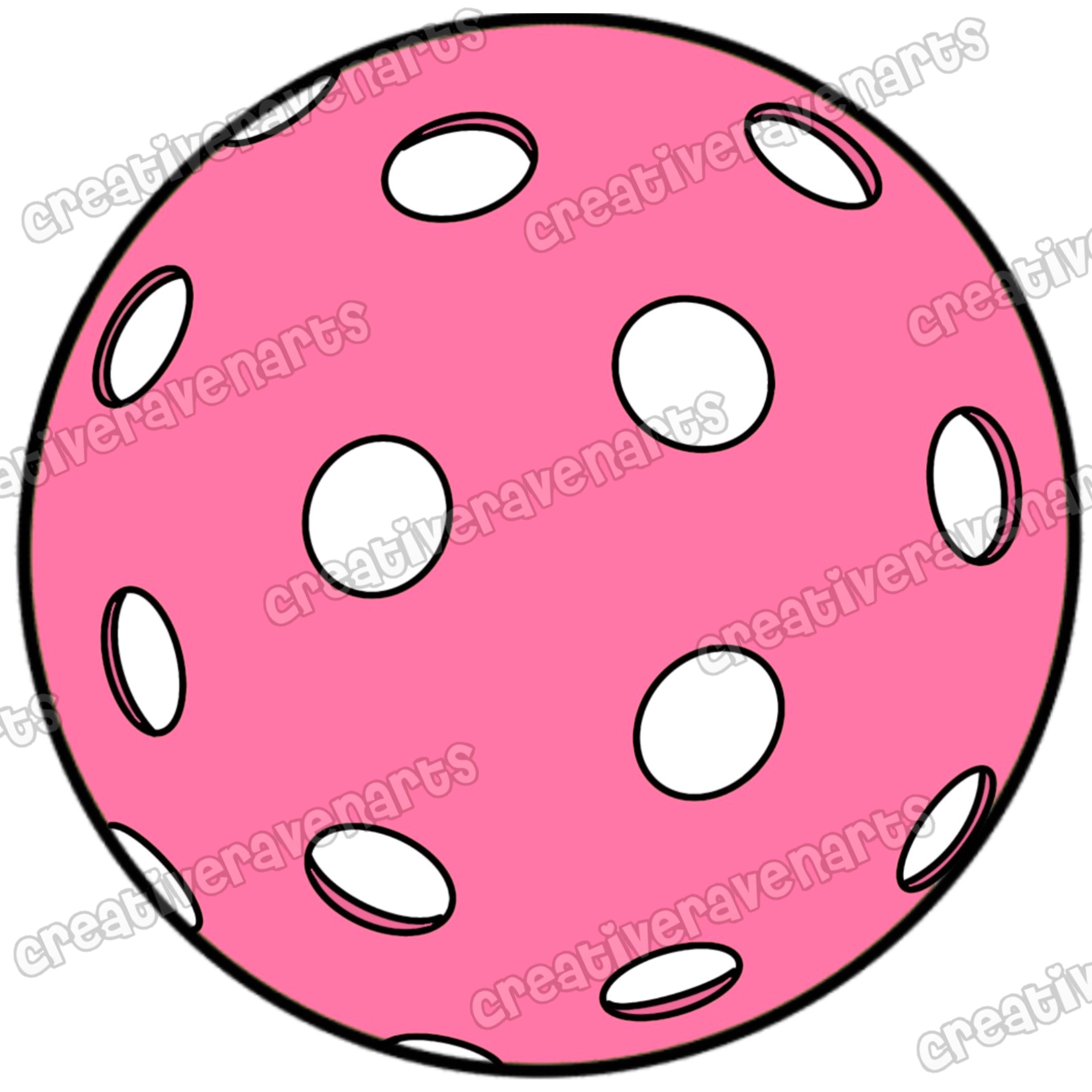 Pickleball Pink PNG JPEG Design Decal Instant Download - Etsy