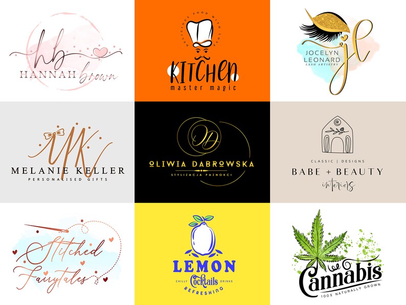 Logo Designer for Small Business Professional Logo and Logo | Etsy