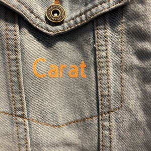 Custom Made SVT Jean Jacket - Etsy