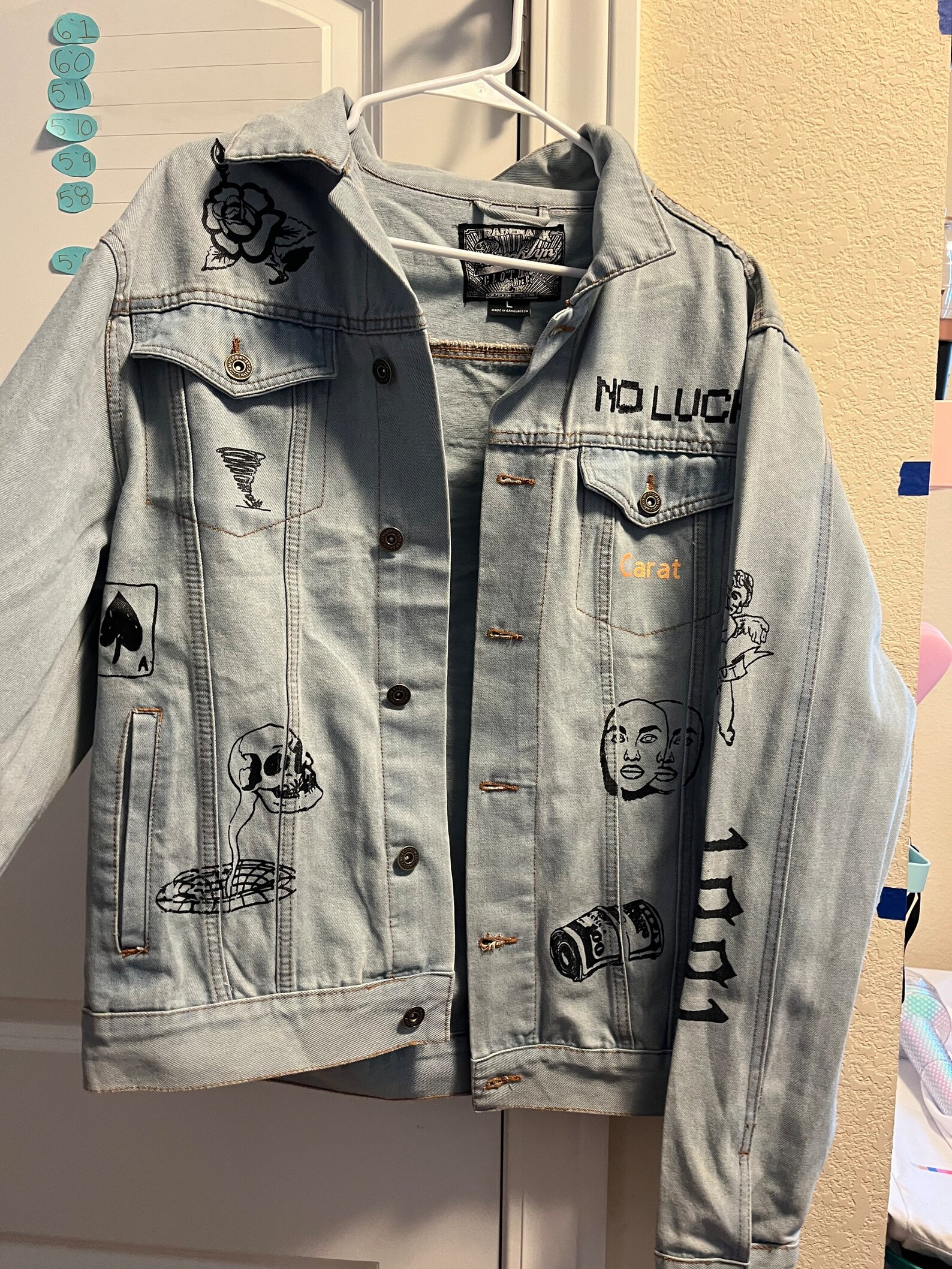 Custom Made SVT Jean Jacket - Etsy
