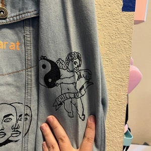 Custom Made SVT Jean Jacket - Etsy