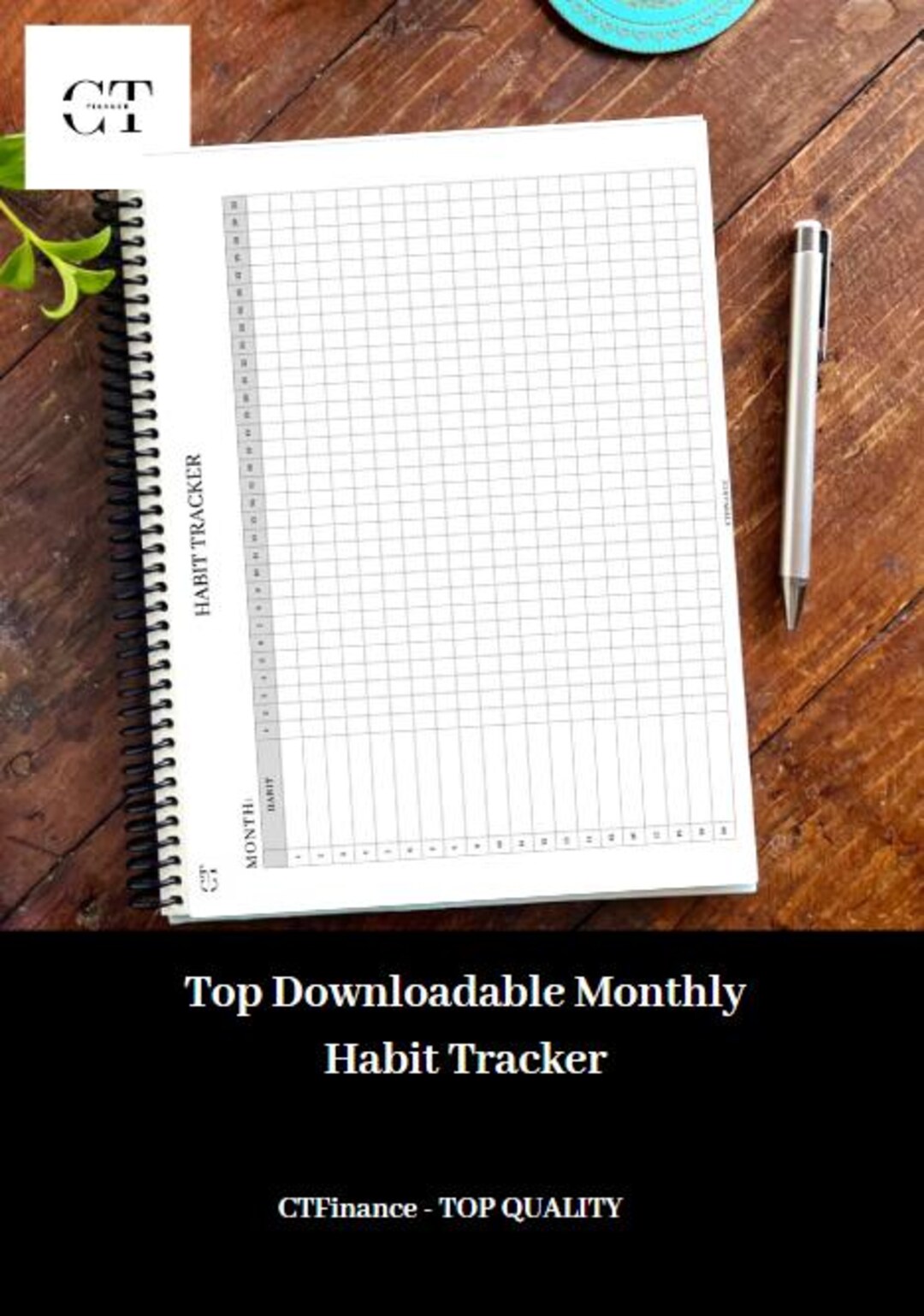 Printable Monthly Habit Tracker - Etsy