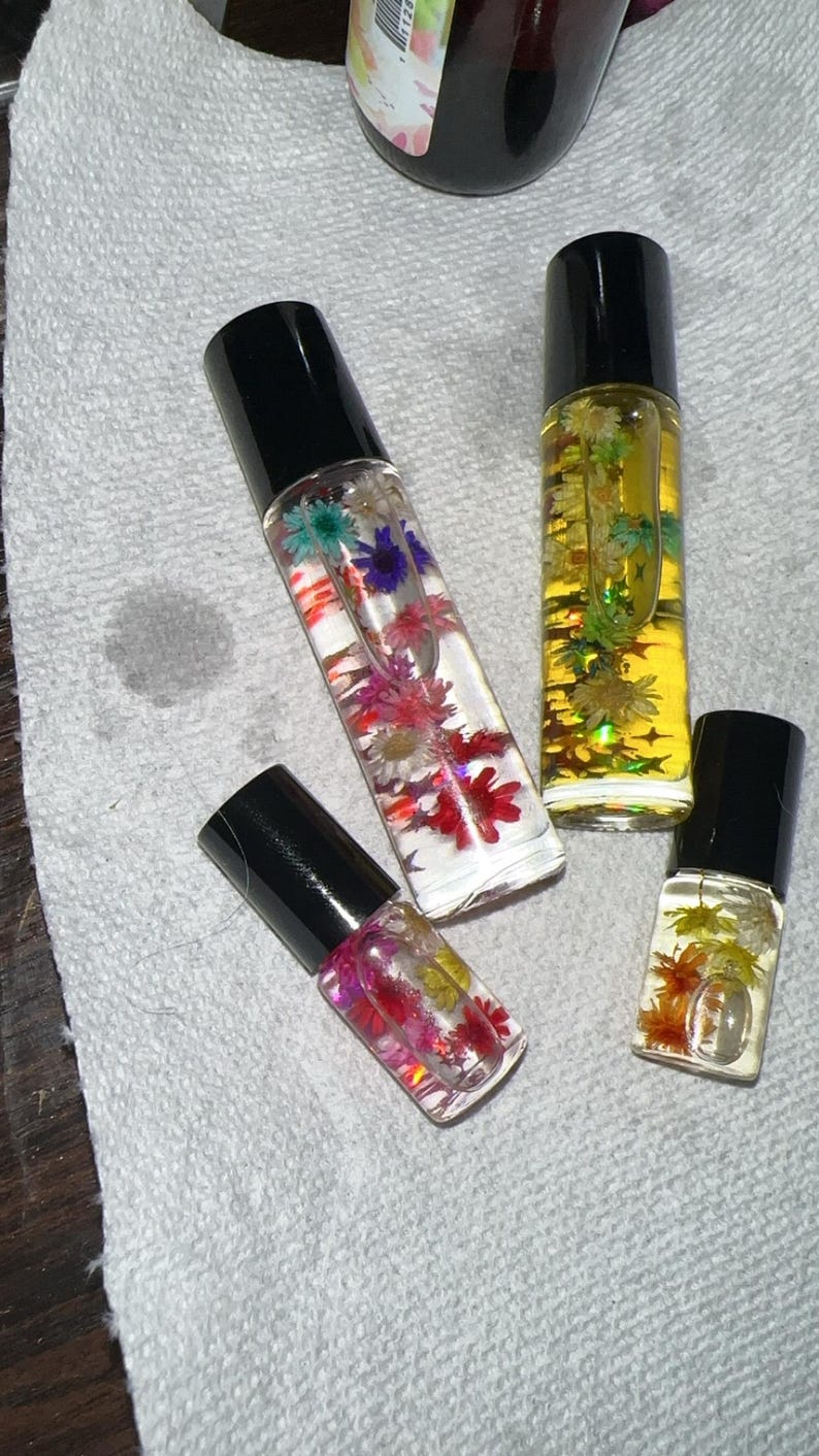 Handmade Essential Oil Perfume Rollers - Etsy