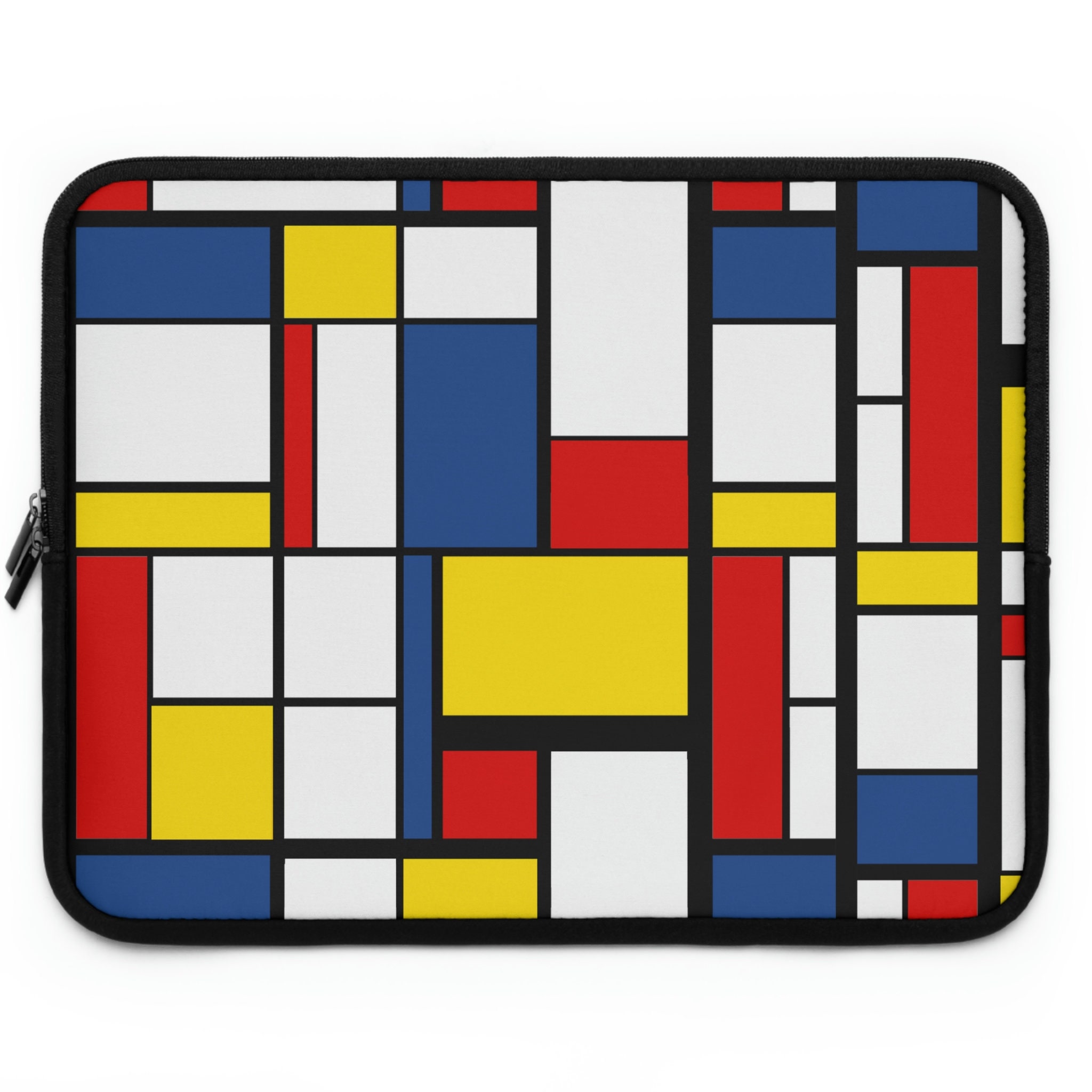 Mondrian Laptop Sleeve, Modern Art Computer Protector, Tablet Cover ...