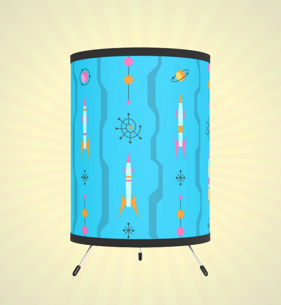 Tripod Lamp Spaceship Desk Lamp Spaceship Lamp for Kids - Etsy