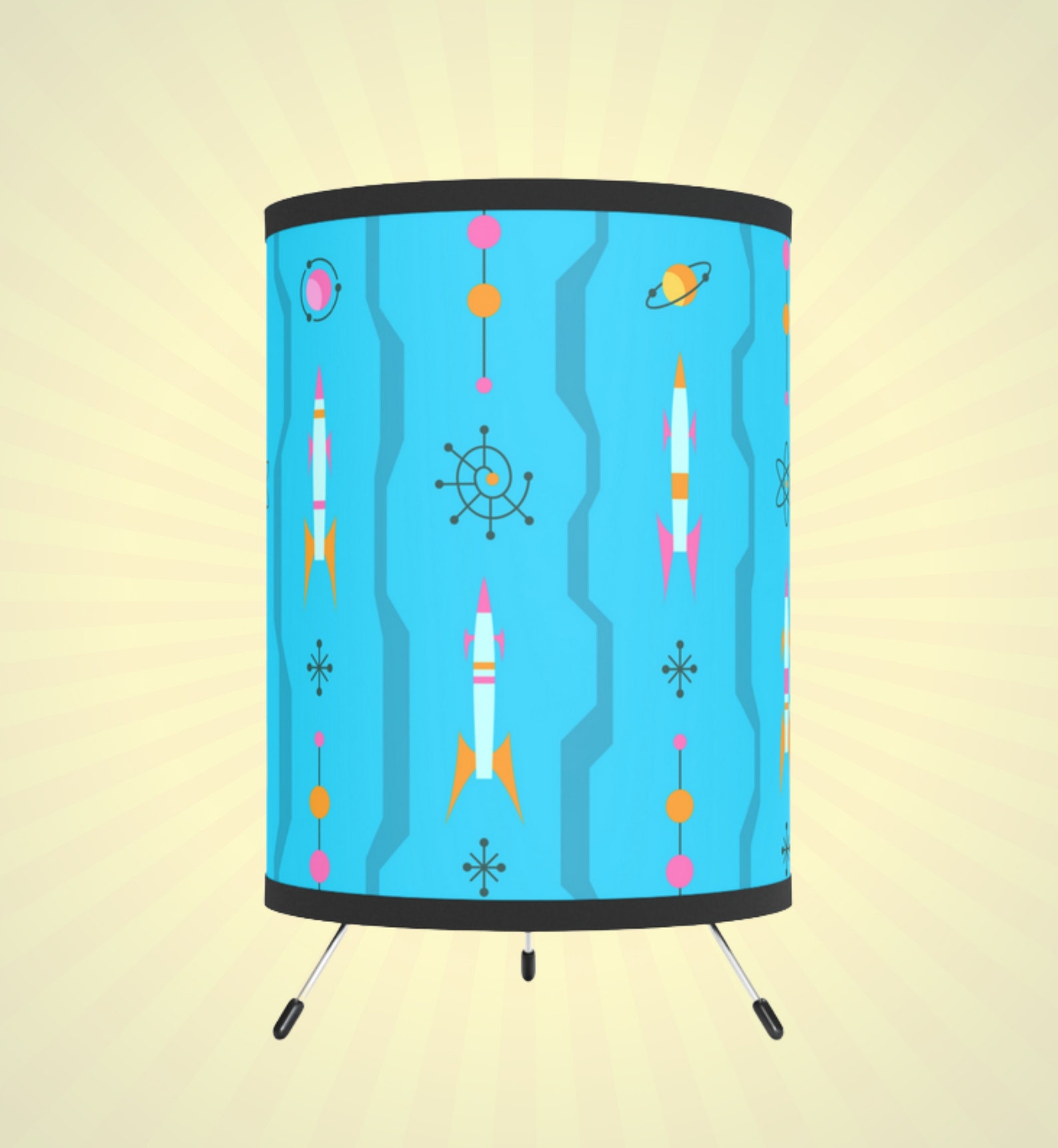 Tripod Lamp Spaceship Desk Lamp Spaceship Lamp for Kids - Etsy