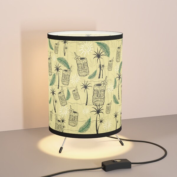 Tiki Lamp - Etsy