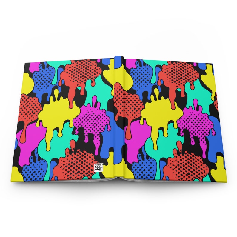 Graffiti Hardcover Journal, Pop Art Notebook, College Journal, Abstract ...