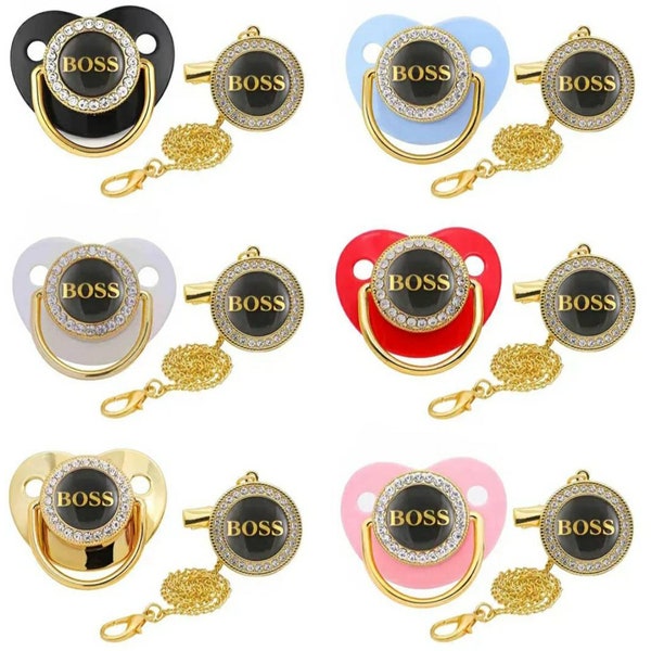 Baby Boss Pacifier - Etsy