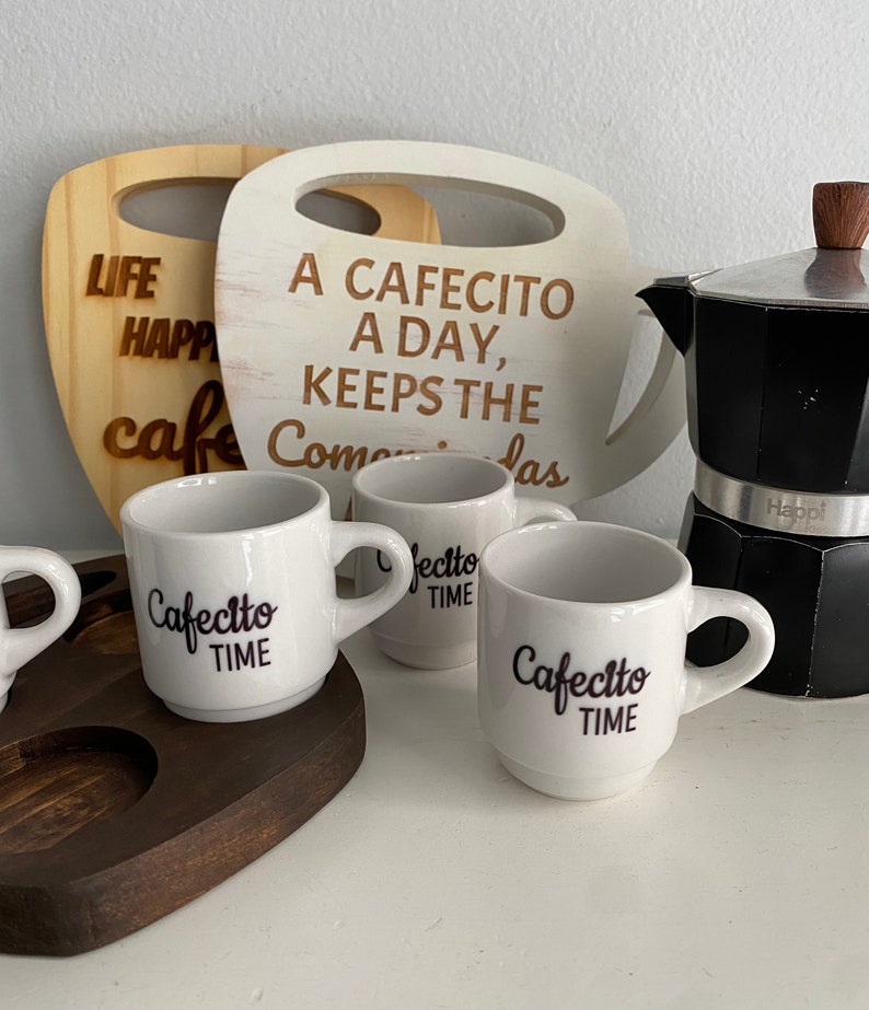 Cafecito Tray I Cortadito Tray I Cafecito I Cortadito I Cafecito Time I ...