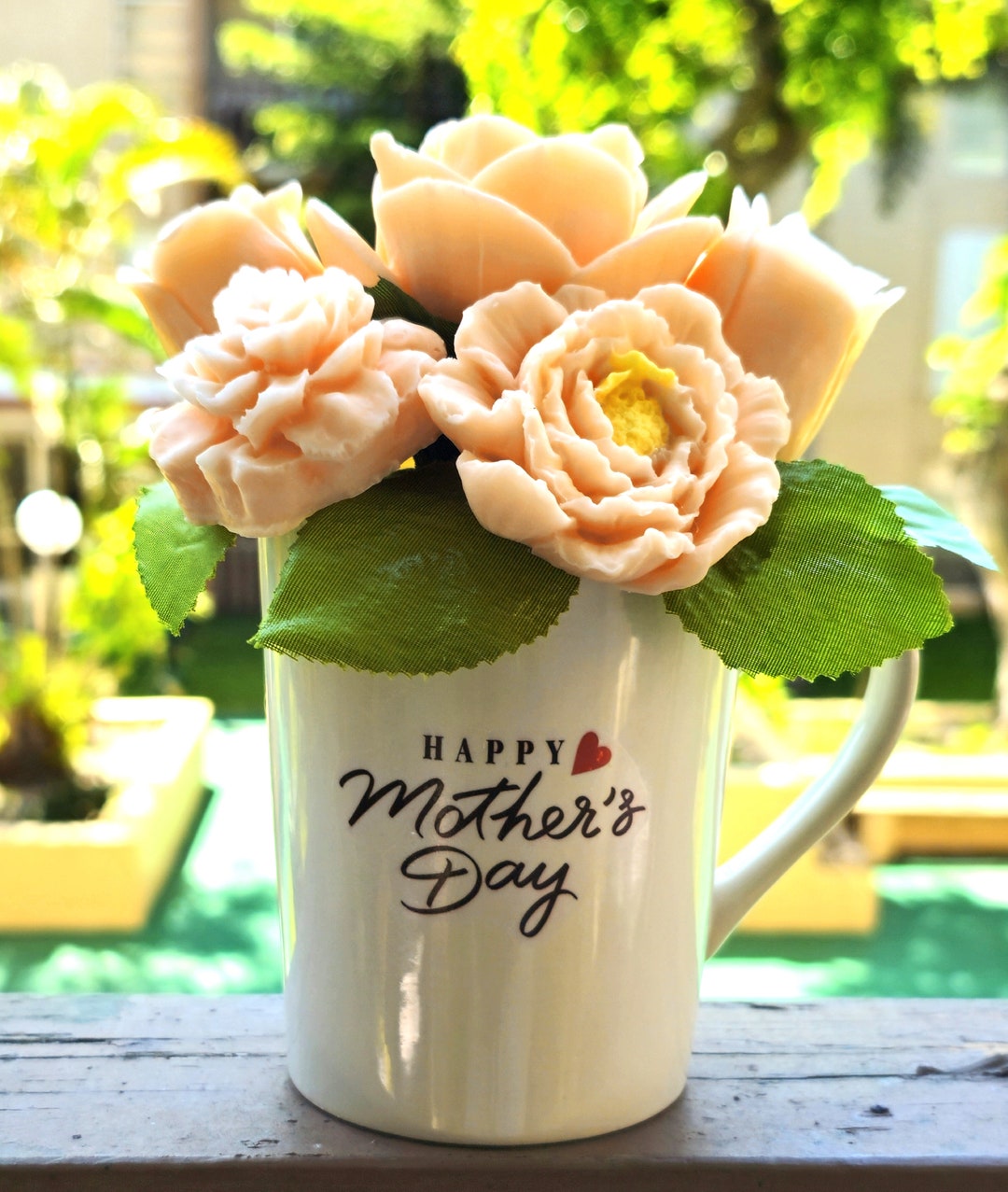 Rose Bouquet Soap | Flower Shaped Soap | Flower Soaps | Fake Flower ...