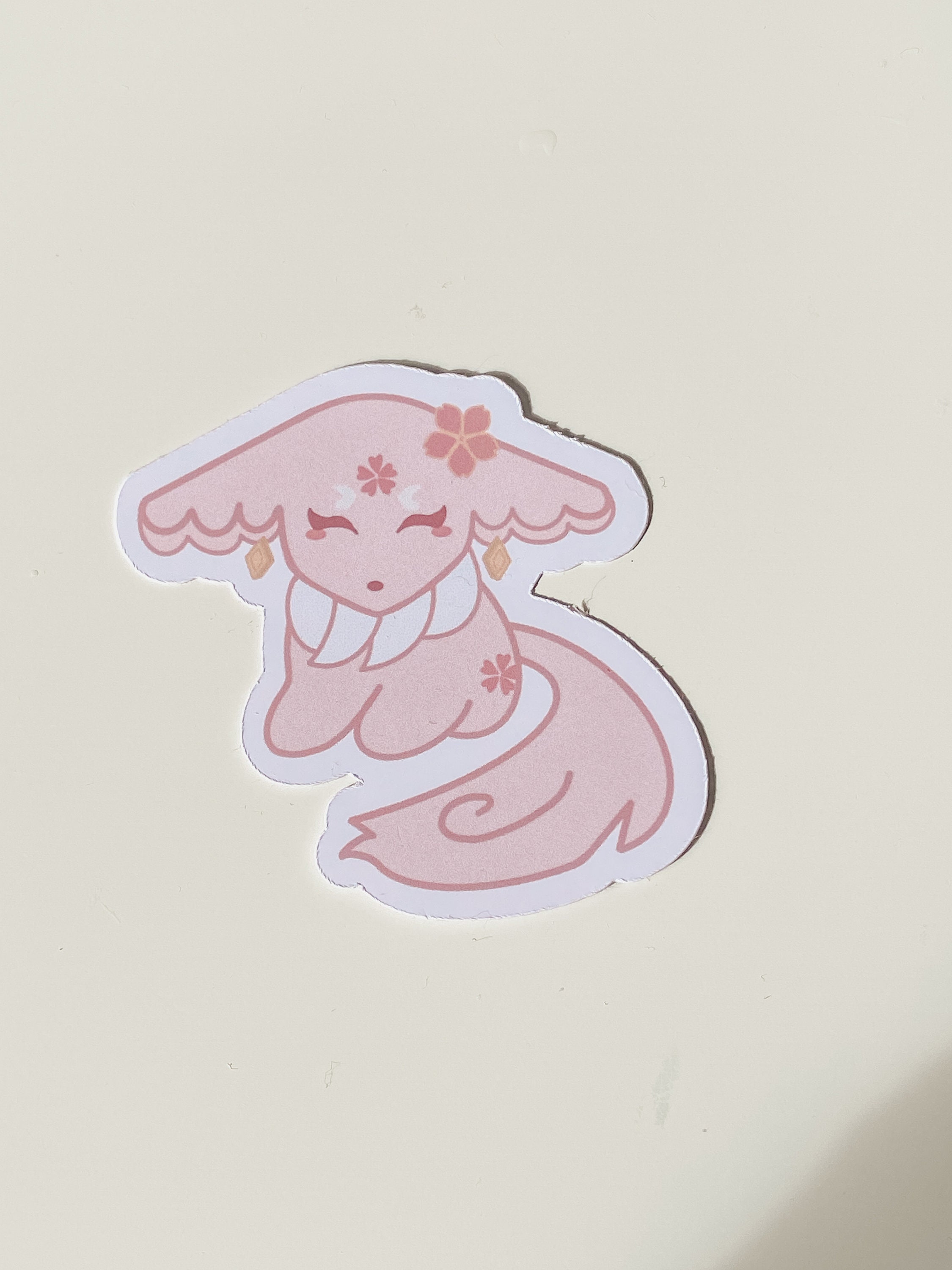 Genshin Impact Inspired Animal Stickers Yae Miko Fox Sticker Rex Lapis ...