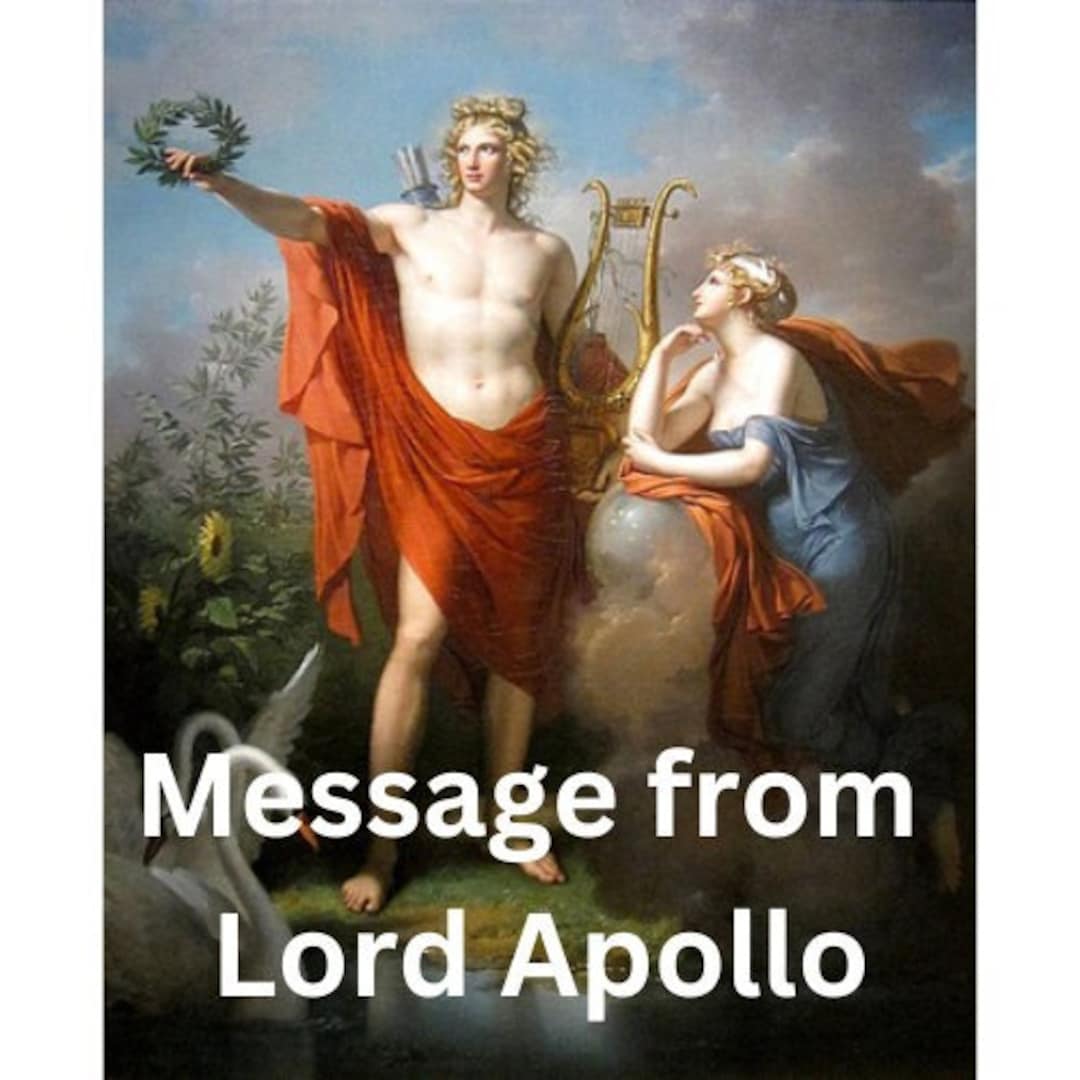 A Message From Lord Apollo - Etsy