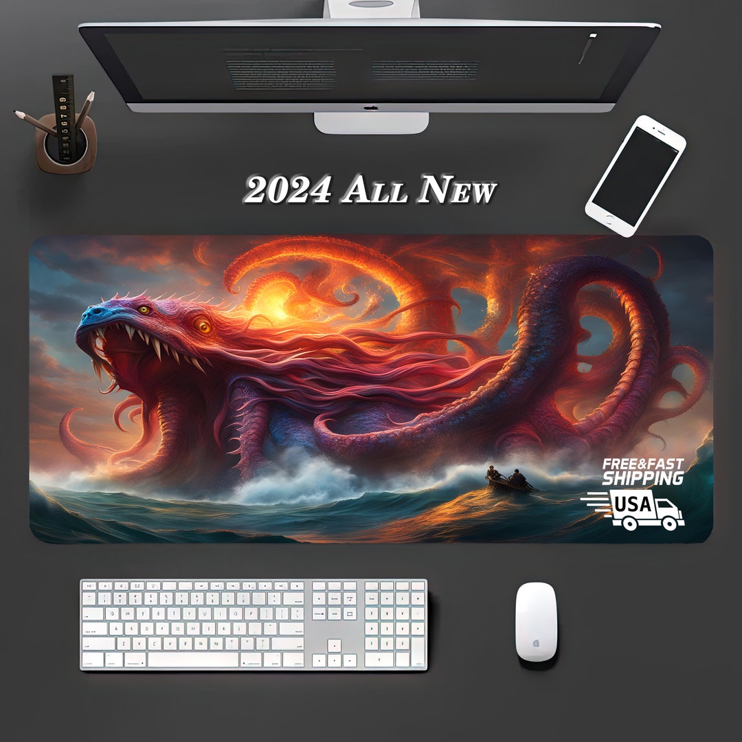 Cthulhu Fantasy Sci-fi Anime Gift Custom Large Gamer Gaming Mouse Pad ...