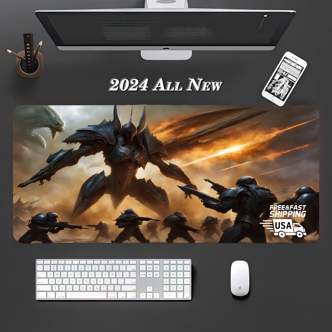 Alien Battle, Vampire,frankenstein Monster , Mouse Pad Fantasy ...