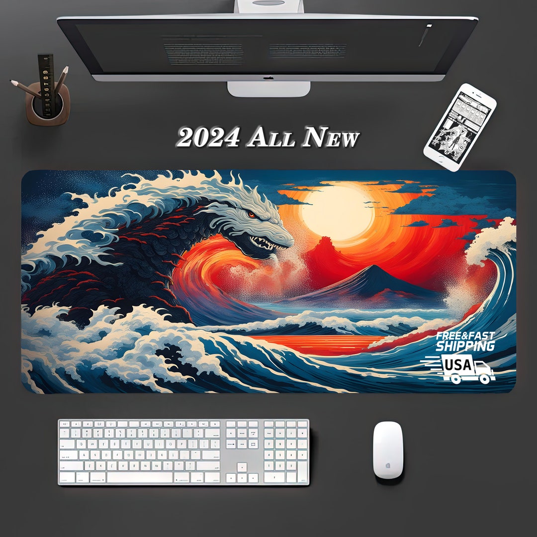 Great Wave Monsters,fantasy,vampire,monster , Mouse Pad Fantasy ...
