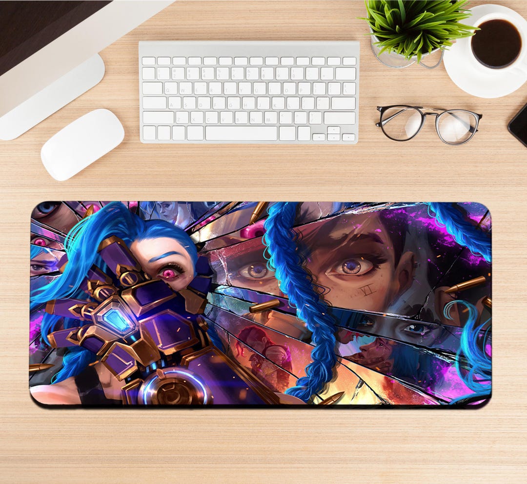 Fantasy Sci-fi Anime Desk Mat, Gaming Mouse Pad for Office, Large Desk ...