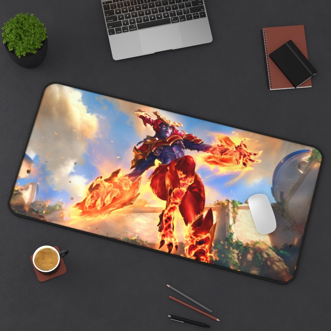 Lol Desk Mat Pad Champions Wallpaper Gaming Desk Mat Lol - Etsy