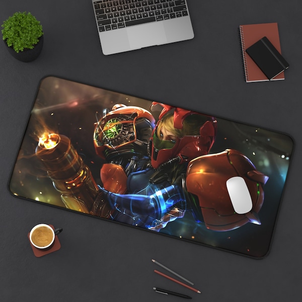 Metroid Samus Pad Mouse Desk - Etsy