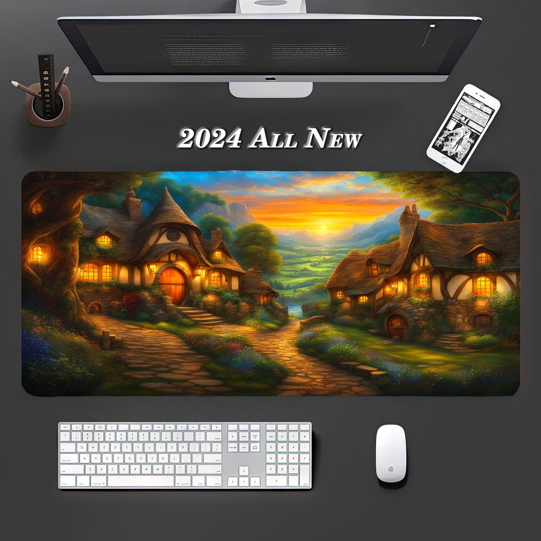 Shire Home Fantasy Sci-fi Anime Gift Custom Large Gamer Gaming Mouse ...