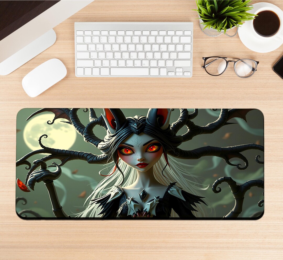 Fantasy Sci-fi Anime Desk Mat, Gaming Mouse Pad for Office, Large Desk ...