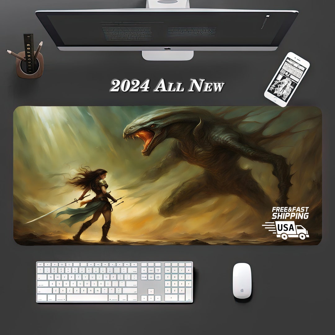 Alien Battle, Vampire,frankenstein Monster , Mouse Pad Fantasy ...