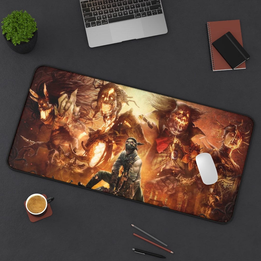 Horror Large Desk Mat Horror Large Mouse Pad Horror Mouse - Etsy