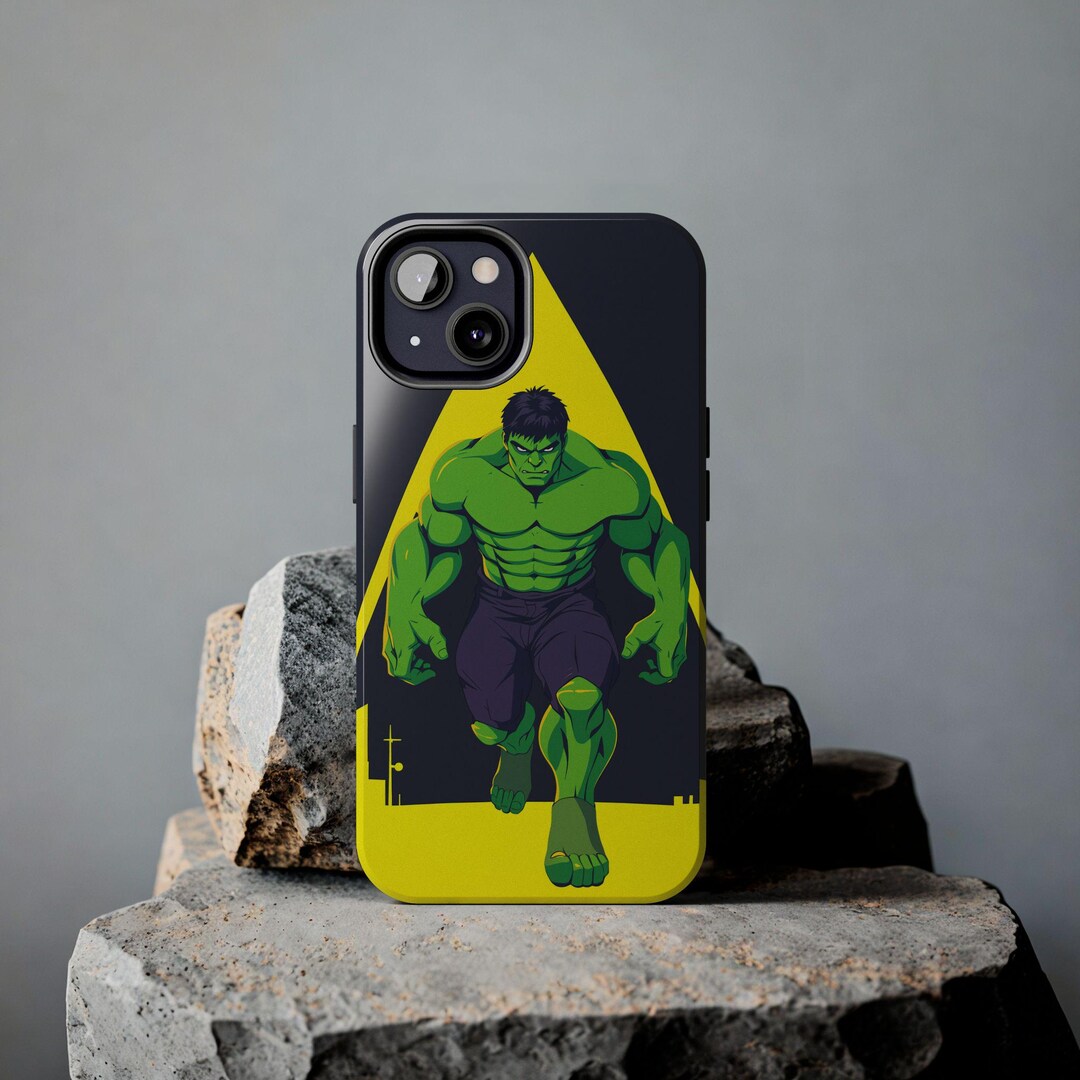 Minimalist Hulk Tough Cell Phone Case Nerd Sci-fi Fan Gift, Cute Phone ...