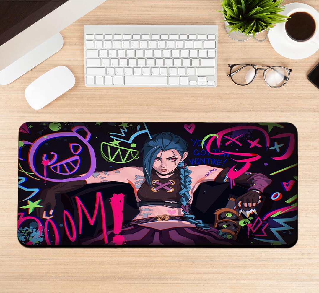 Fantasy Sci-fi Anime Desk Mat, Gaming Mouse Pad for Office, Large Desk ...