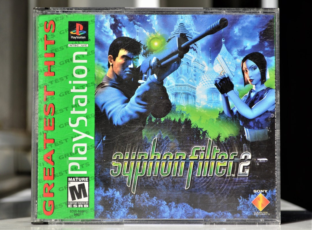 Syphon Filter 2 Greatest Hits Edition Original Disc / Game - Etsy