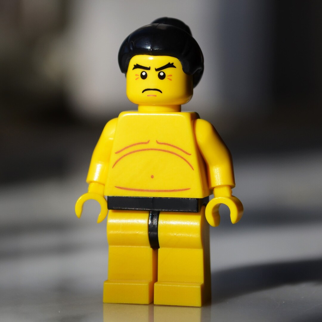 Sumo Wrestler - Genuine LEGO® Minifigure / Japanese Wrestling Rikishi ...