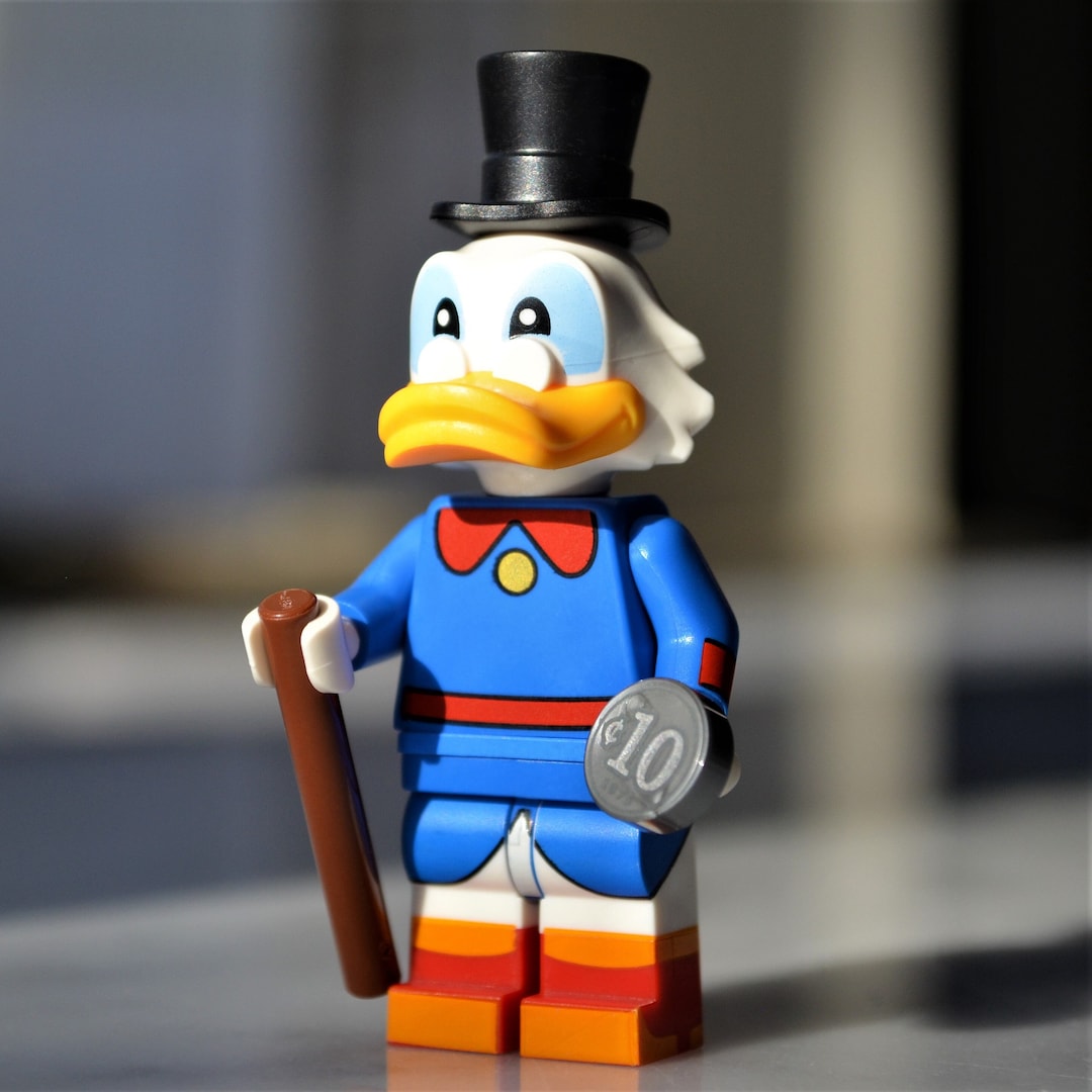 Scrooge Mcduck - Genuine LEGO® Minifigure // 2019 Design Version With ...
