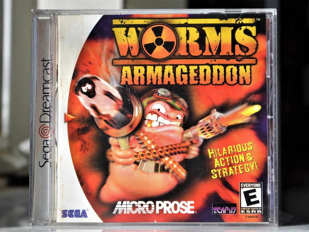 Worms Armageddon Working Disc / Game for Sega Dreamcast NTSC Region ...