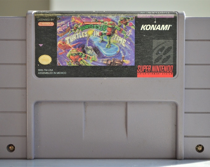 Teenage Mutant Ninja Turtles IV: Turtles in Time - Original and ...