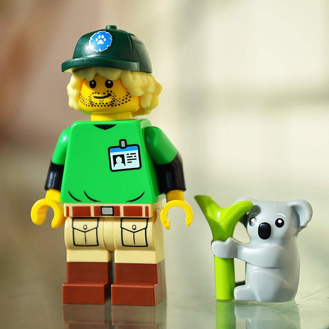 Conservationist - Genuine LEGO® Minifigure // Animal Rights Nature ...