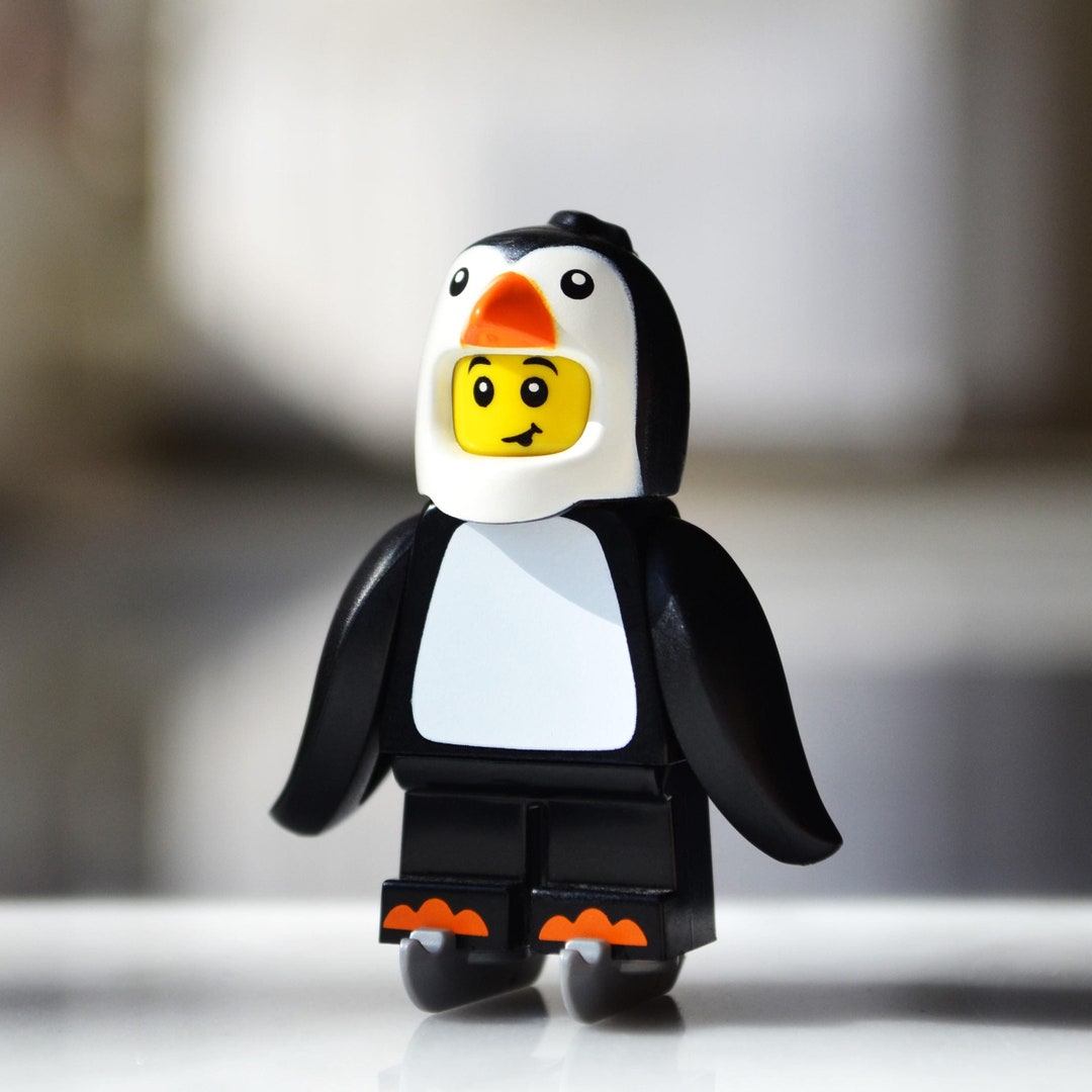 Penguin Boy - Genuine LEGO® Minifigure / With Ice Skates / Animal Bird ...