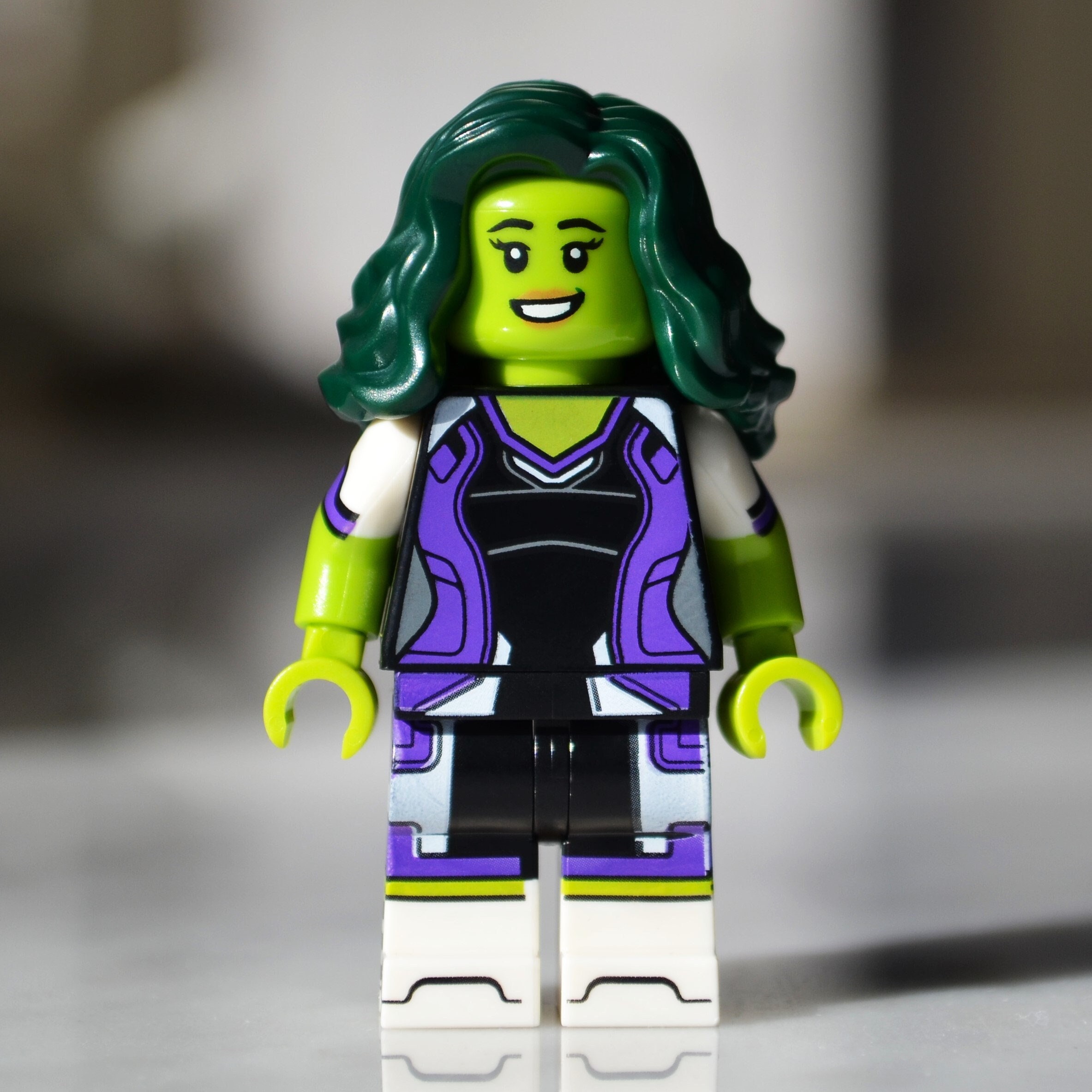 She-hulk Genuine LEGO® Minifigure 2023 Design // the Shehulk Jennifer ...