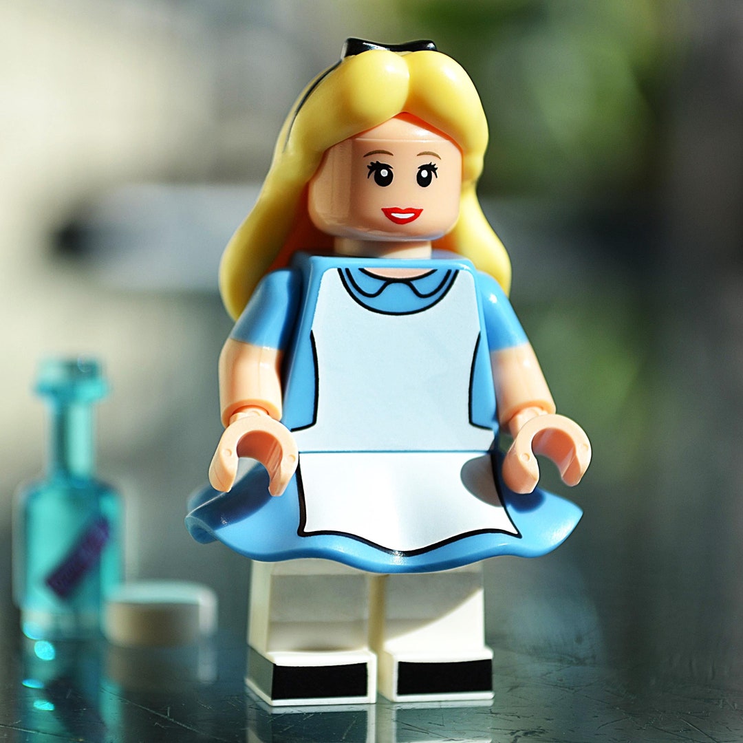 Alice in Wonderland Genuine LEGO® Minifigure / From 1951 Animation ...