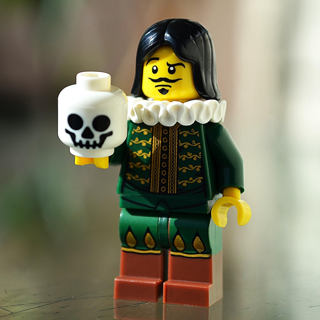 Thespian / Actor - Genuine LEGO® Minifigure // With Skull // Performer ...