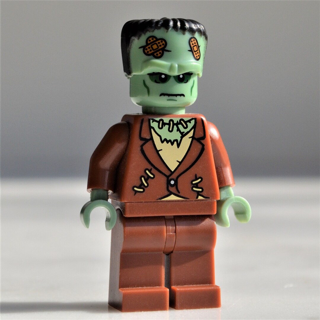 The Monster - Genuine LEGO® Minifigure // Creature Zombie Shelley ...