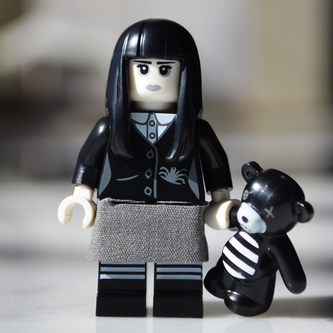 Spooky Girl - Genuine LEGO® Minifigure / Goth Scary Creepy Gothic Ghost ...