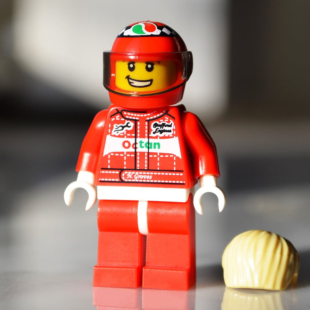 Race Car Driver - Genuine LEGO® Minifigure // With Helmet Racer Racing ...