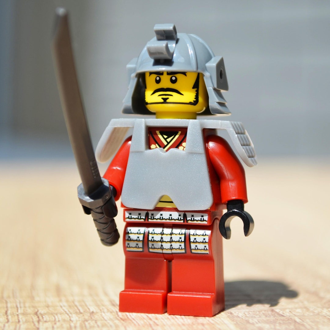 Samurai Warrior - Genuine LEGO® Minifigure // Japanese Swordsman Bushi ...