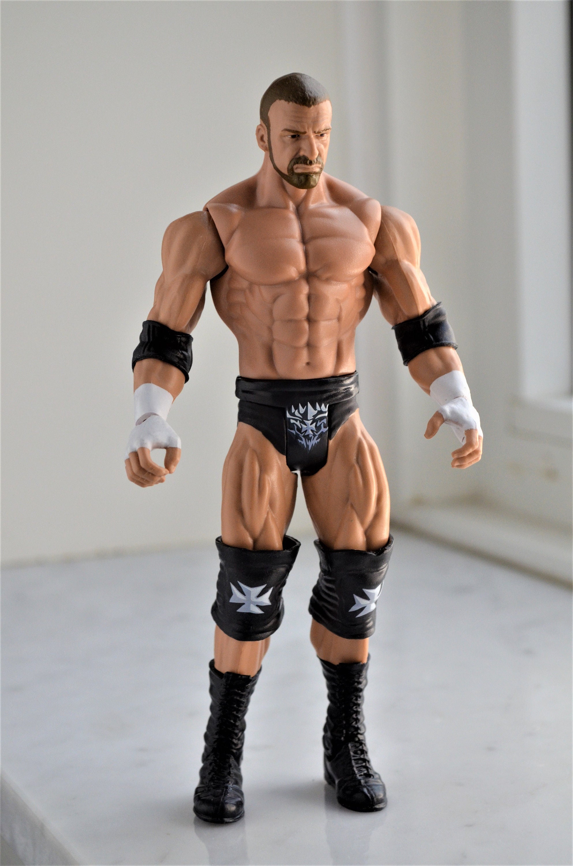WWE WWF wrestling The Game Hunter highly detailed 7 inch action figure ...