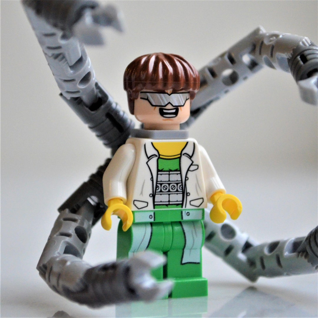 Dr. Octopus - Genuine LEGO® Minifigure // Doc Ock Doctor Otto Octavius ...