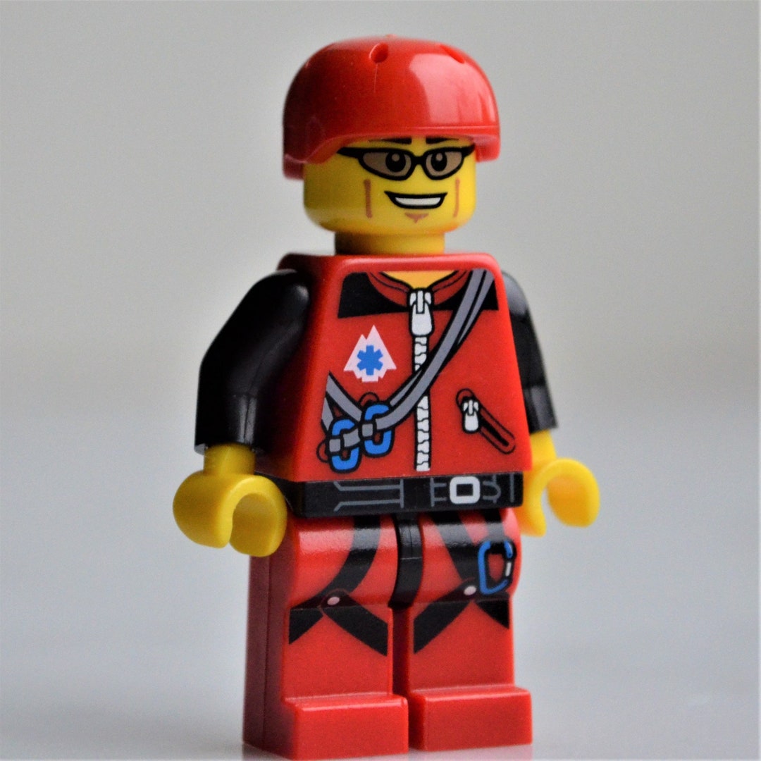 Mountain Climber - Genuine LEGO® Minifigure // Hiker Male Climbing ...