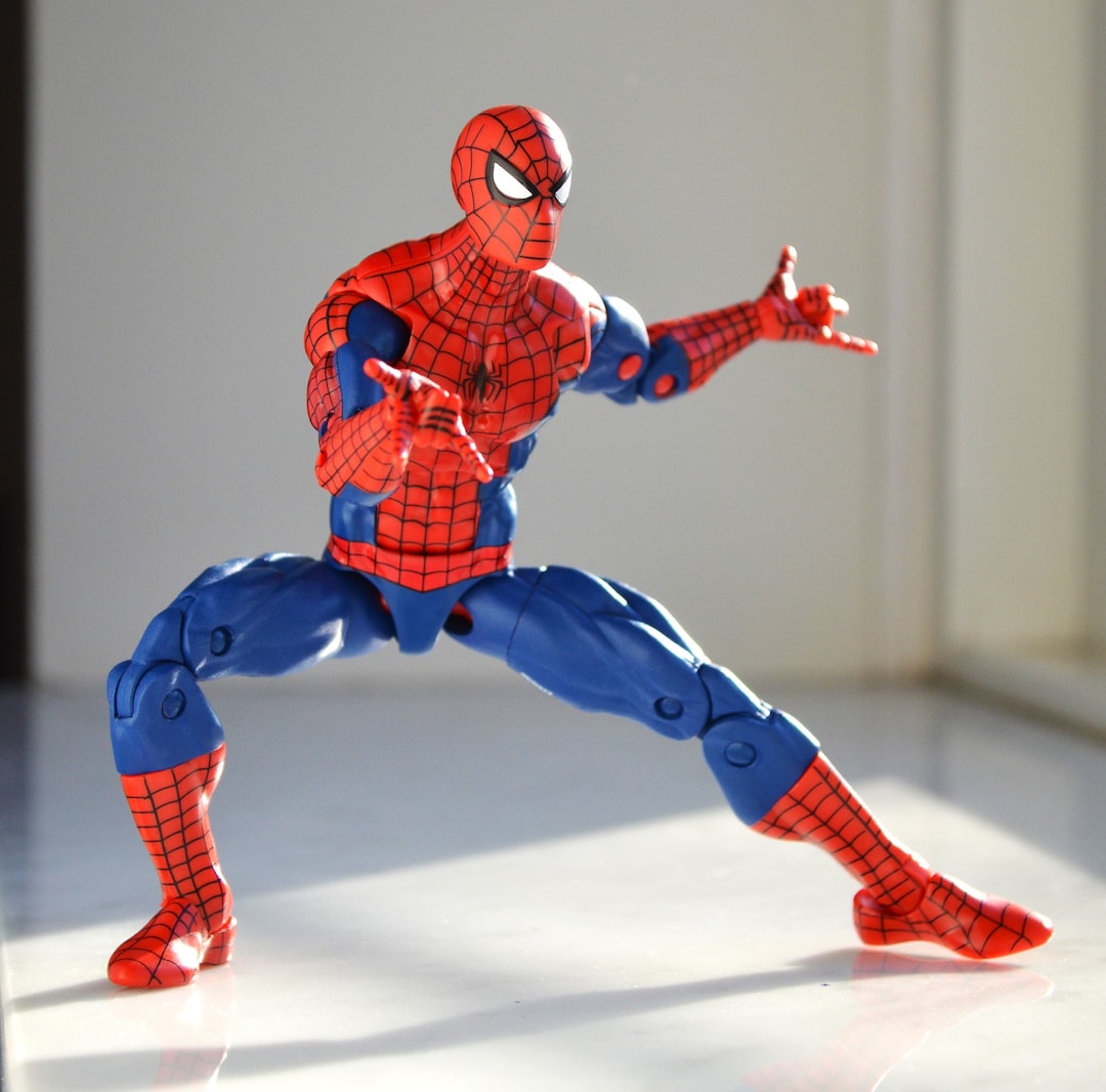Spider-man Super Poseable 90s Animated Series Version - Etsy Australia