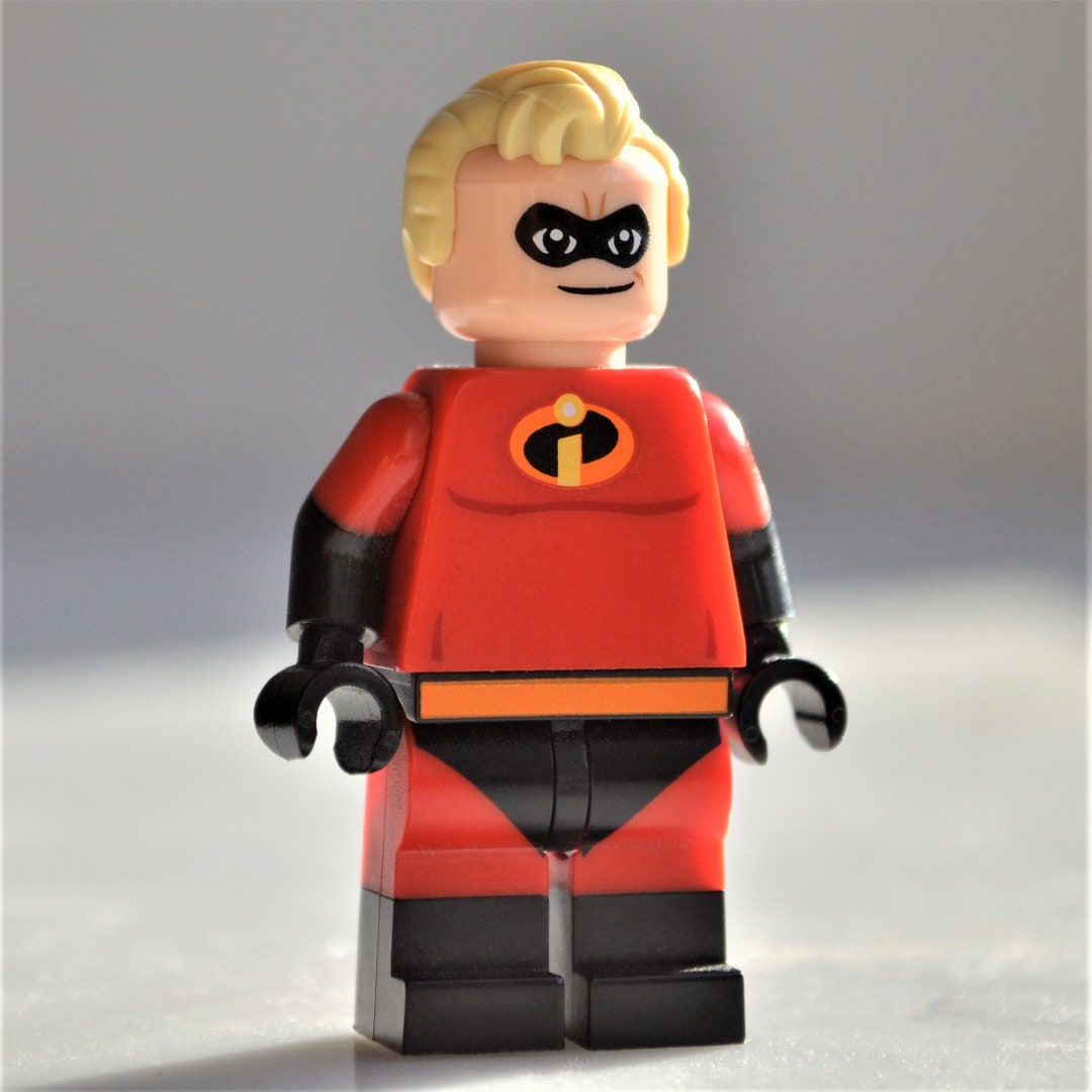 Mr. Incredible - Genuine LEGO® Minifigure // Mr Mister the Incredibles ...