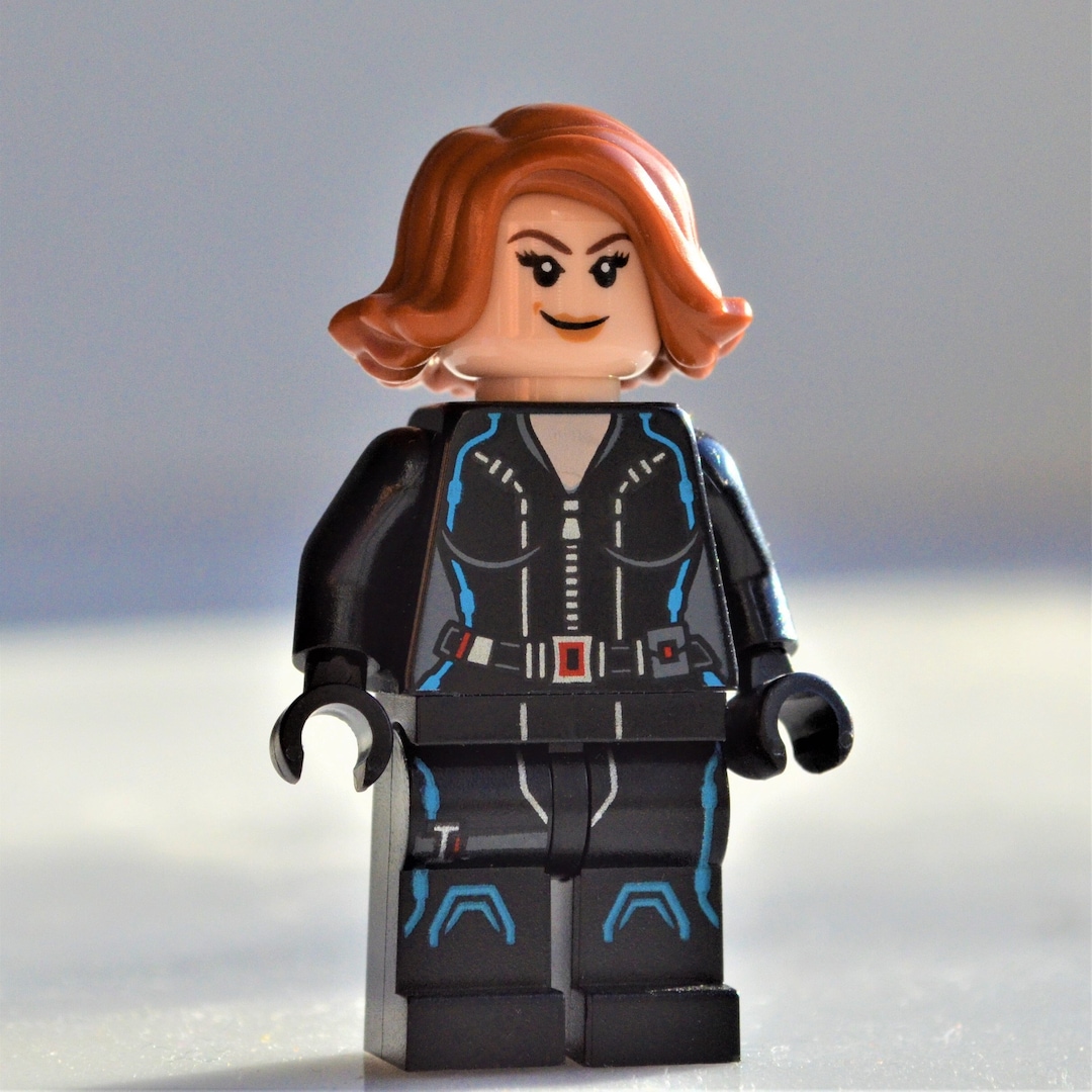 Black Widow Genuine LEGO® Minifigure 2015 Design // Avengers Age of ...